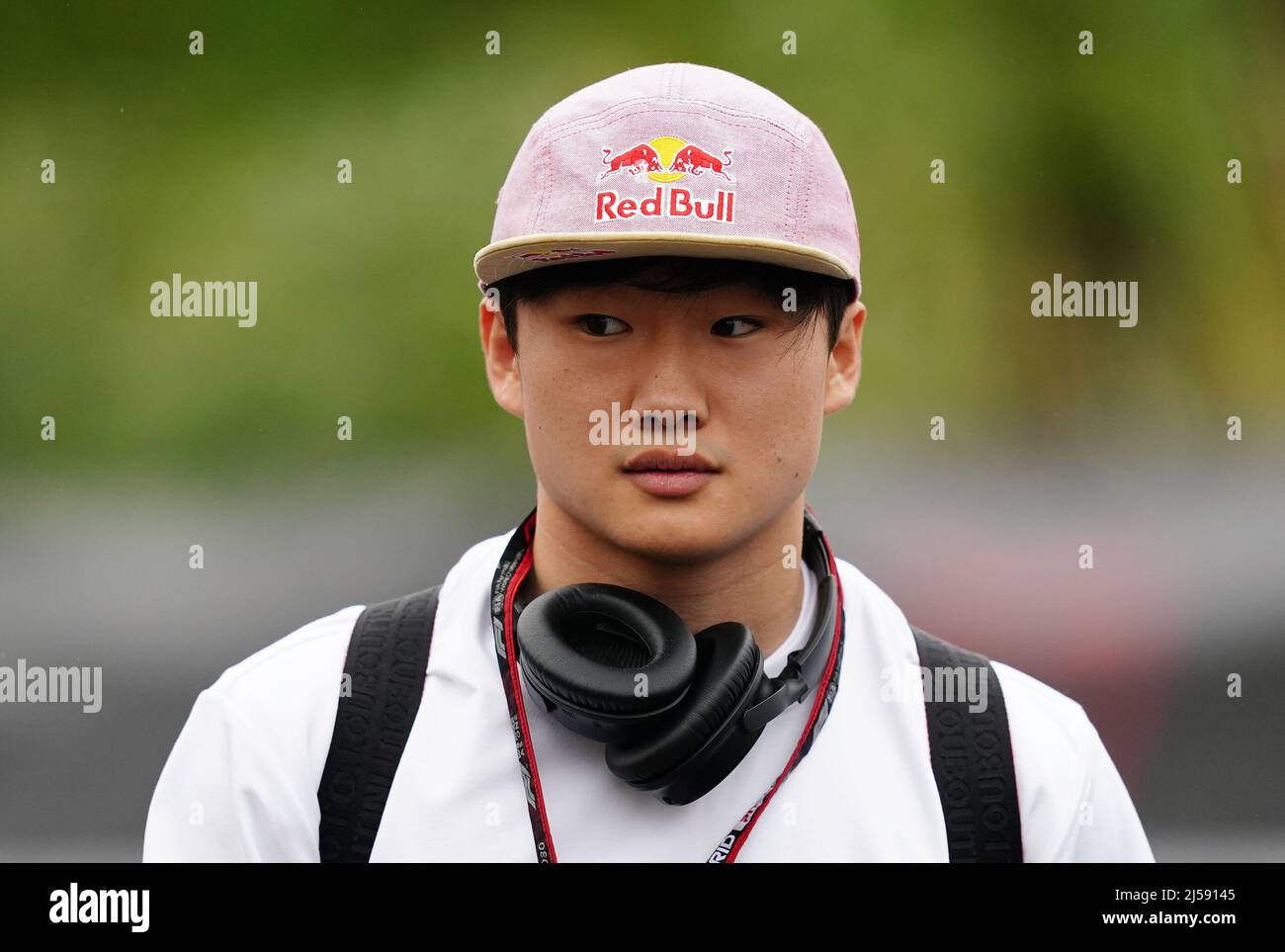 Ferrari yuki tsunoda hi-res stock photography and images - Alamy
