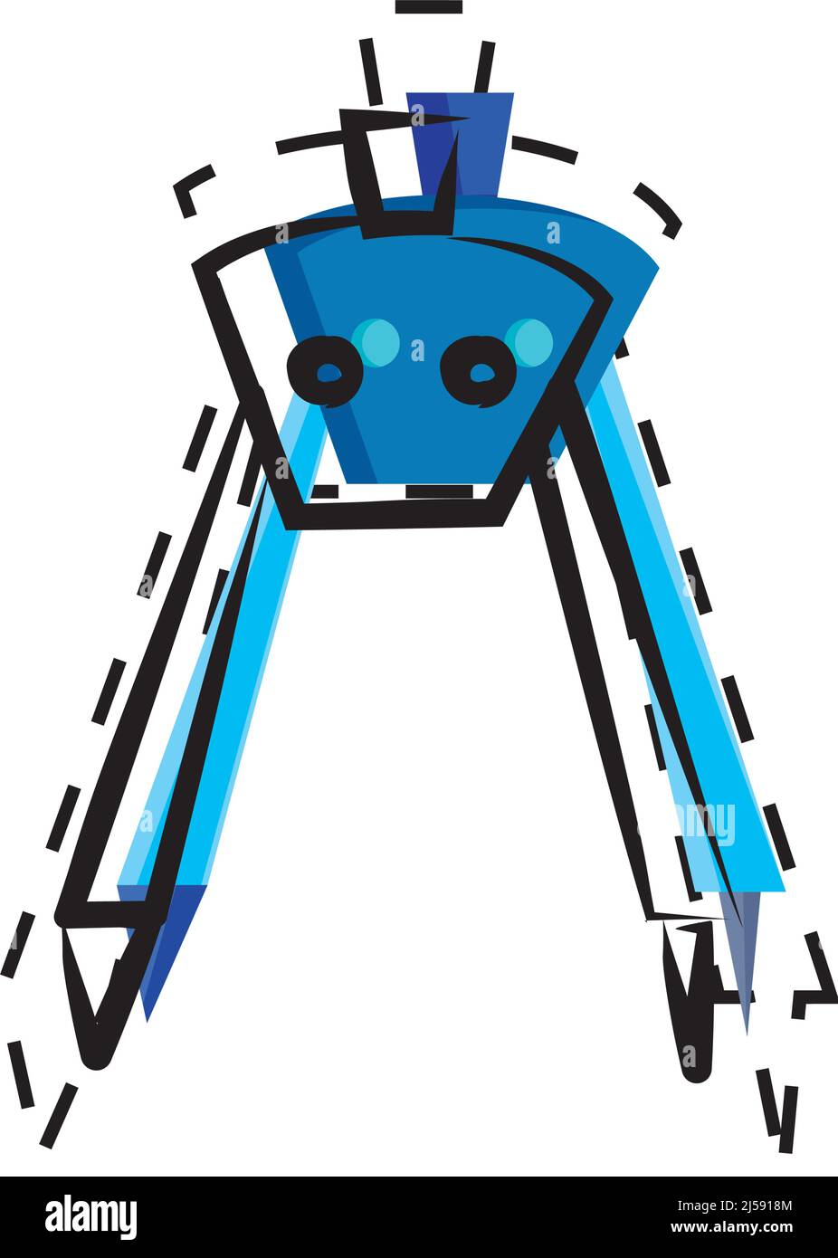 Compass math tool hi-res stock photography and images - Alamy