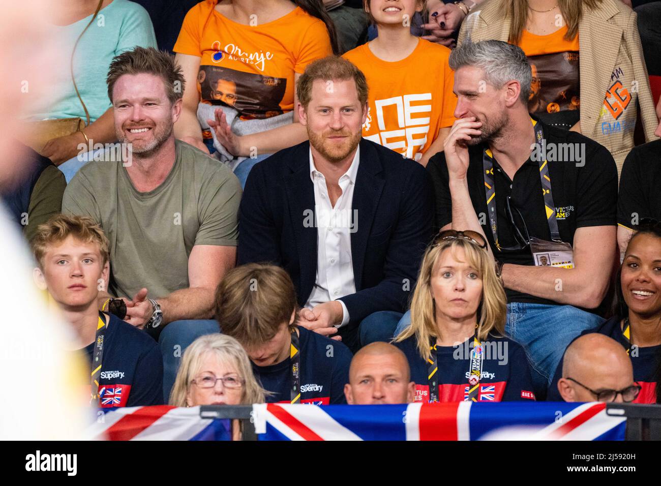 Prince Harry, Duke of Sussex visits Powerlifting during the 5th the ...