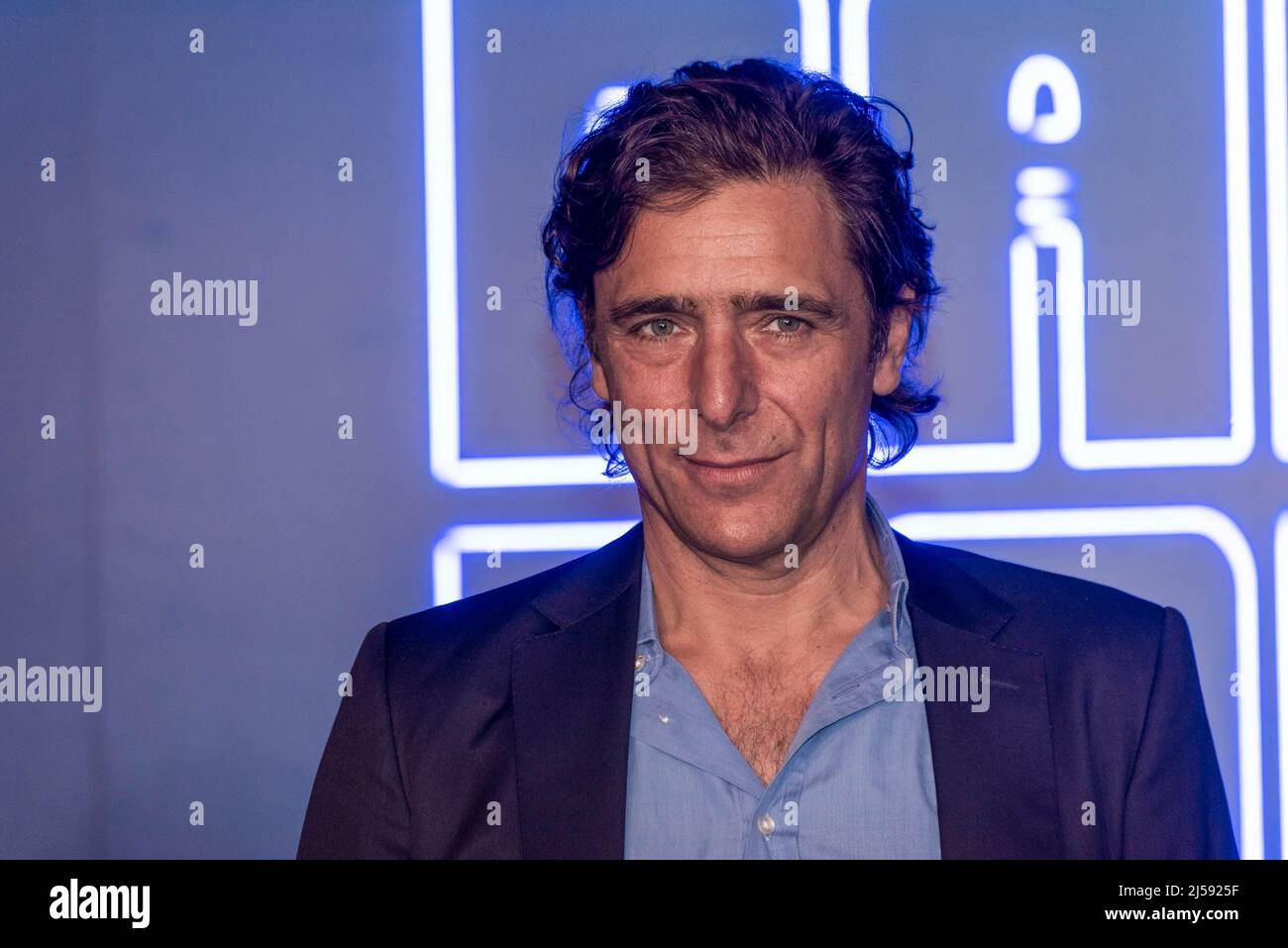 Italian actor Adriano Giannini attends the photocall of the TV series ...