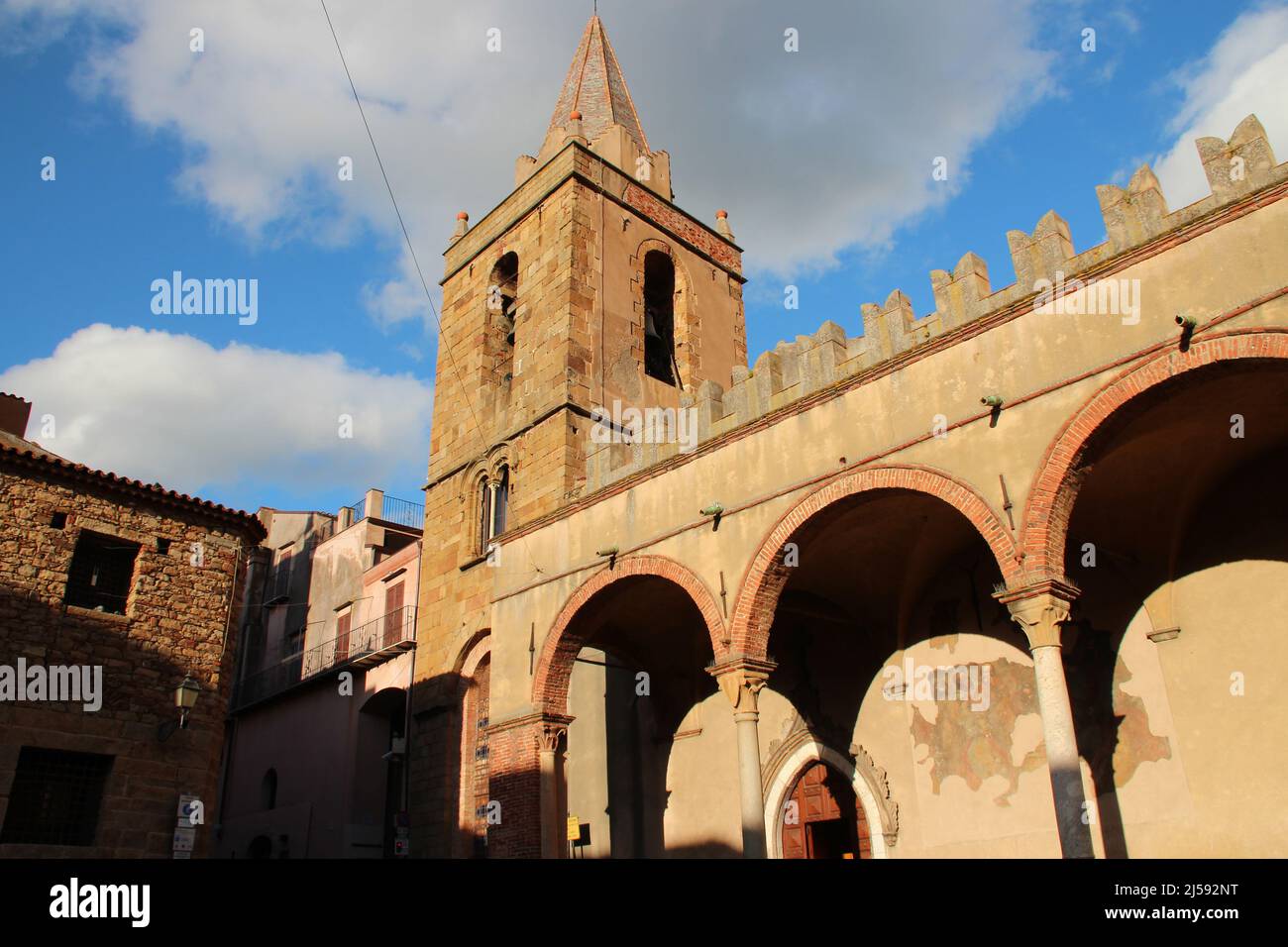 medieval church (Maria S.S. Assunta Matrice Vecchia) in castelbuono in ...