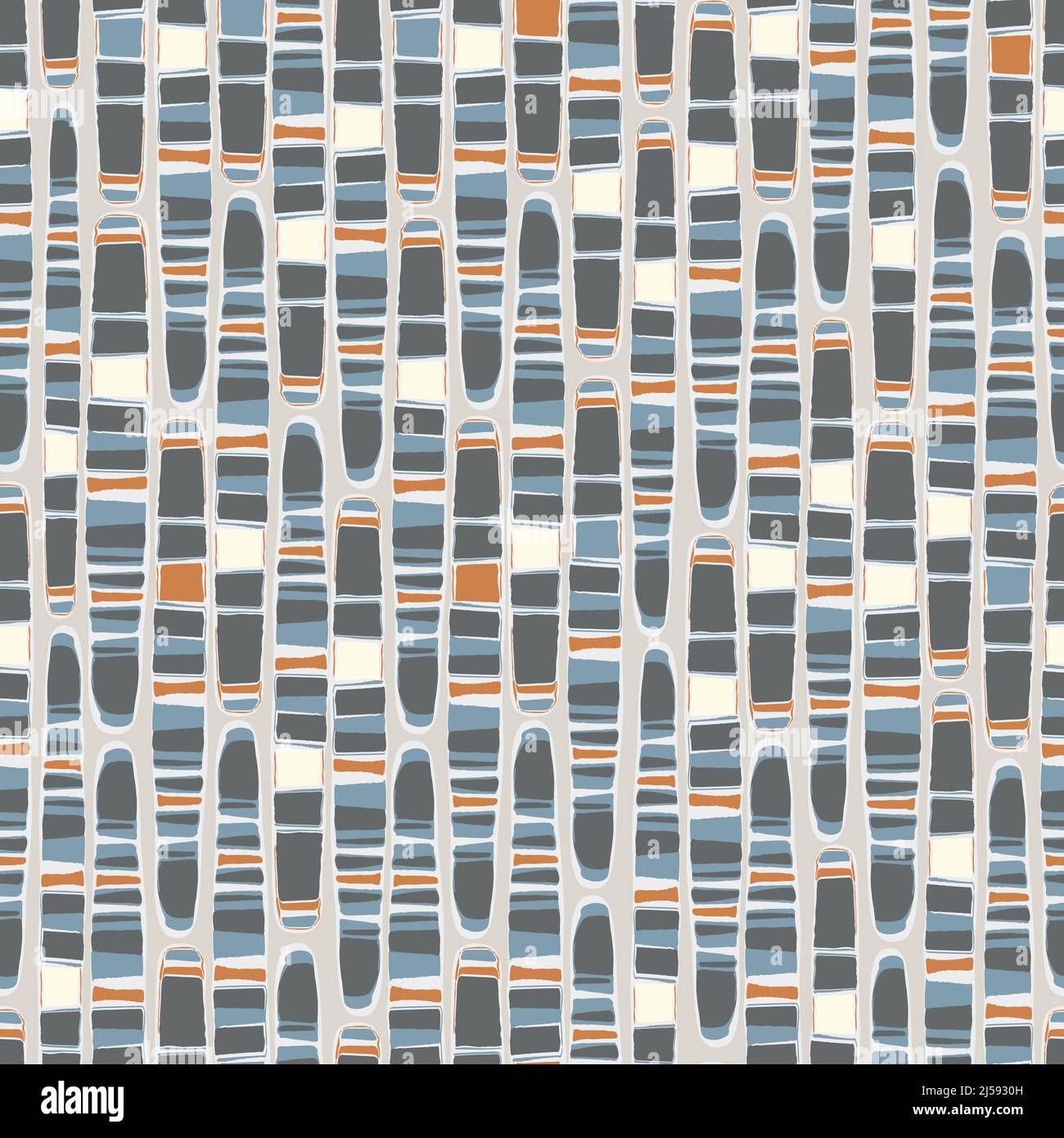 Geological strata seamless vector pattern on neutral sandstone ...