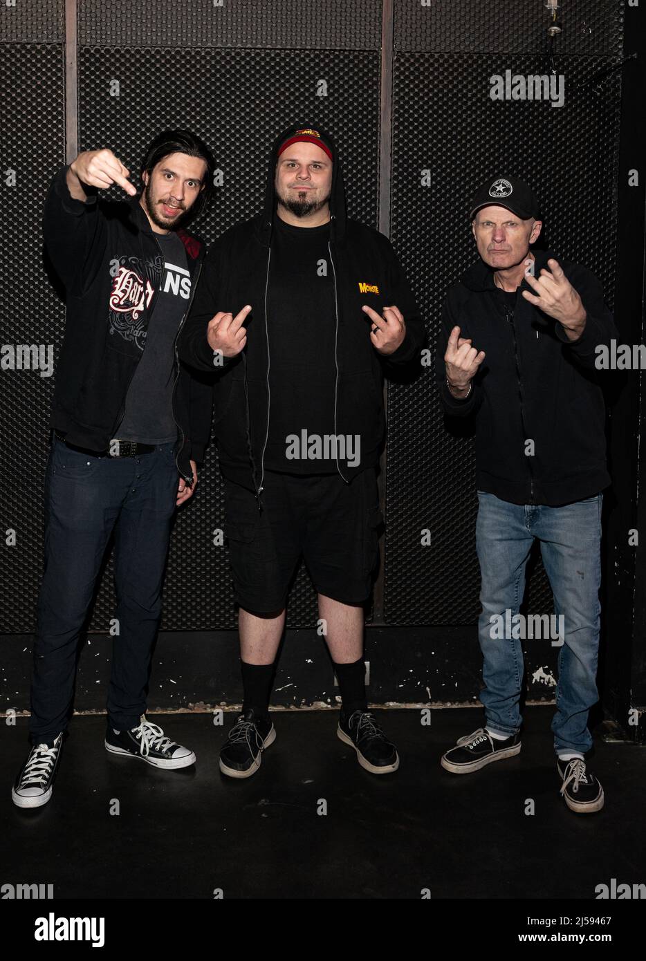 the american punk band the queers perform live in Turin the first ...