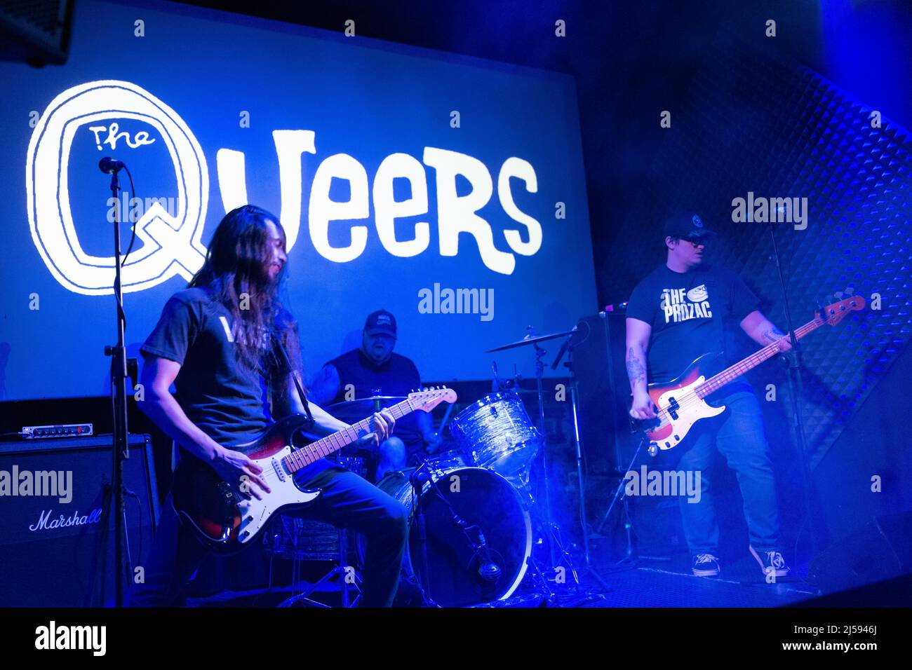 the american punk band the queers perform live in Turin the first ...