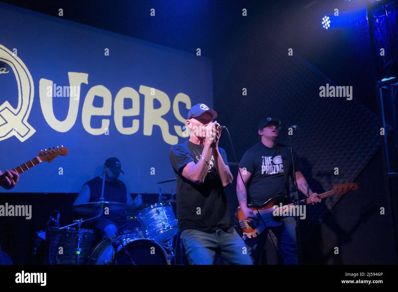 the american punk band the queers perform live in Turin the first ...