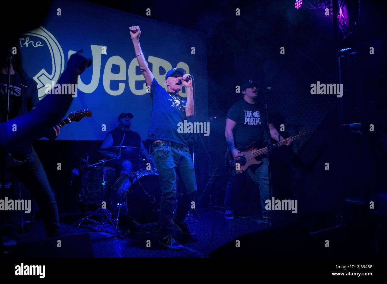 the american punk band the queers perform live in Turin the first ...