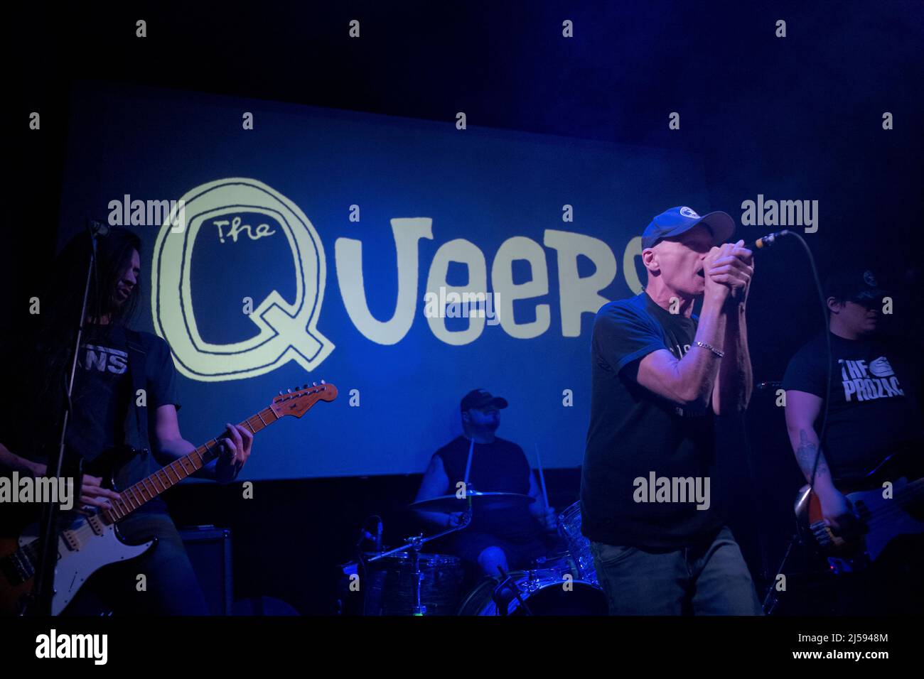 the american punk band the queers perform live in Turin the first ...