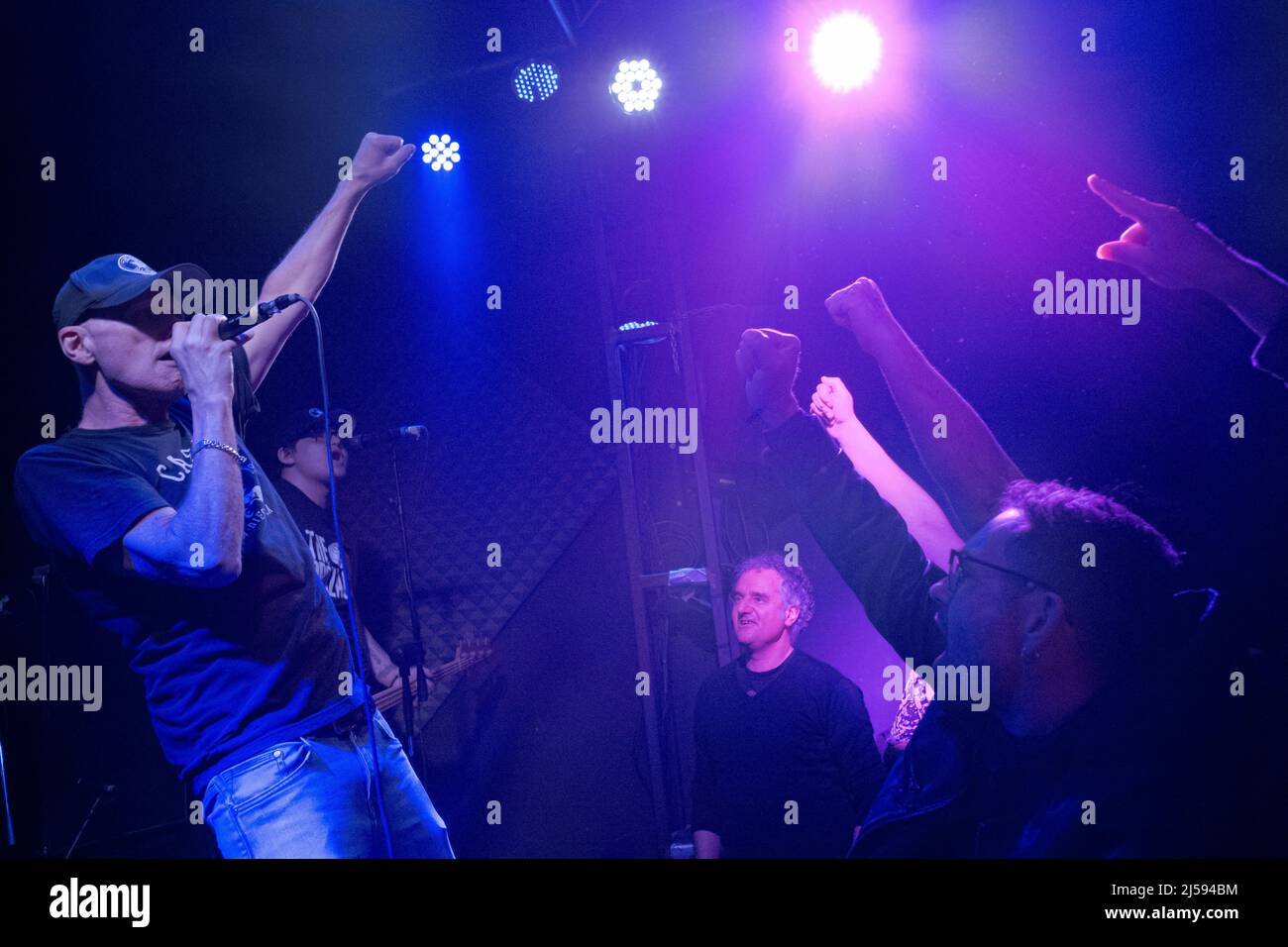 the american punk band the queers perform live in Turin the first ...