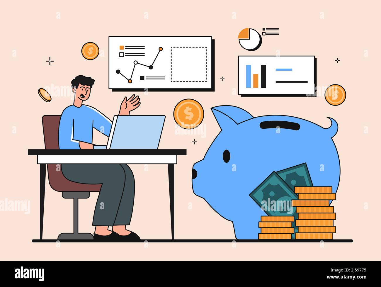 Business analyst concept Stock Vector Image & Art - Alamy