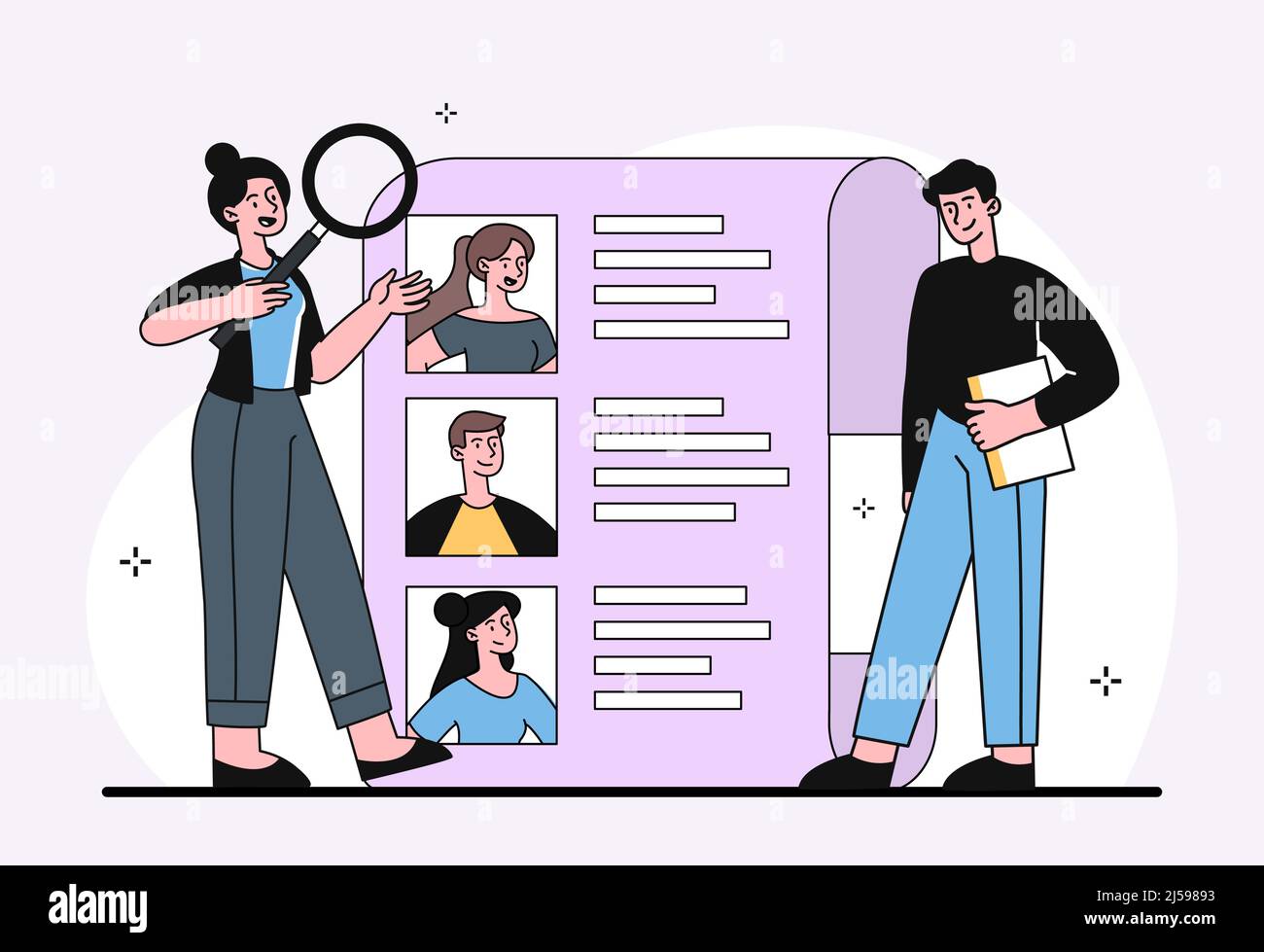 New worker concept Stock Vector Image & Art - Alamy