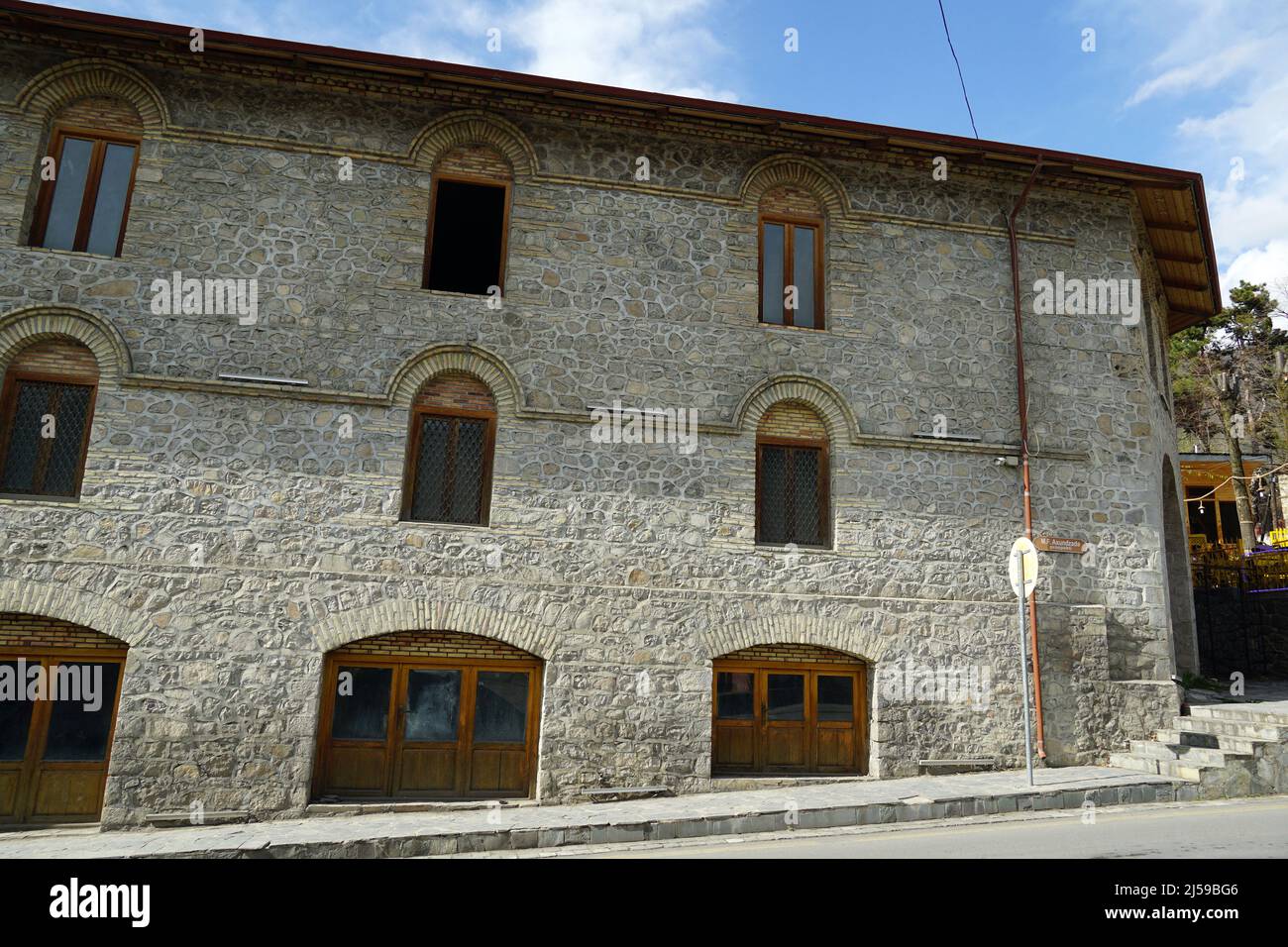 Lower caravanserai, Ashaghy caravanserai, Aşağı karvansara, Shaki, Şəki ...