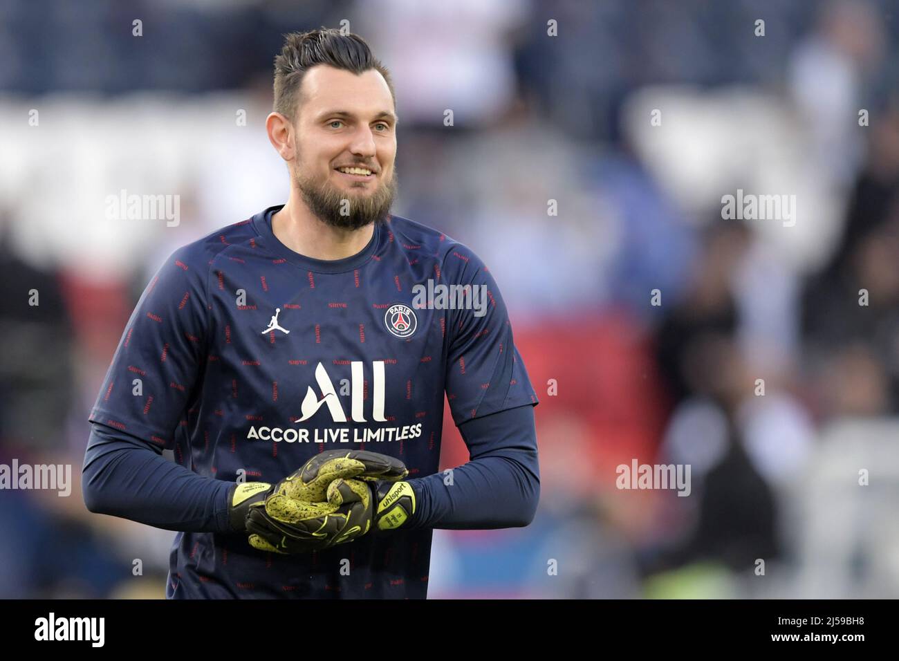 PARIS - PARIS SAINT-GERMAIN goalkeeper Alexandre Letellier. during the ...