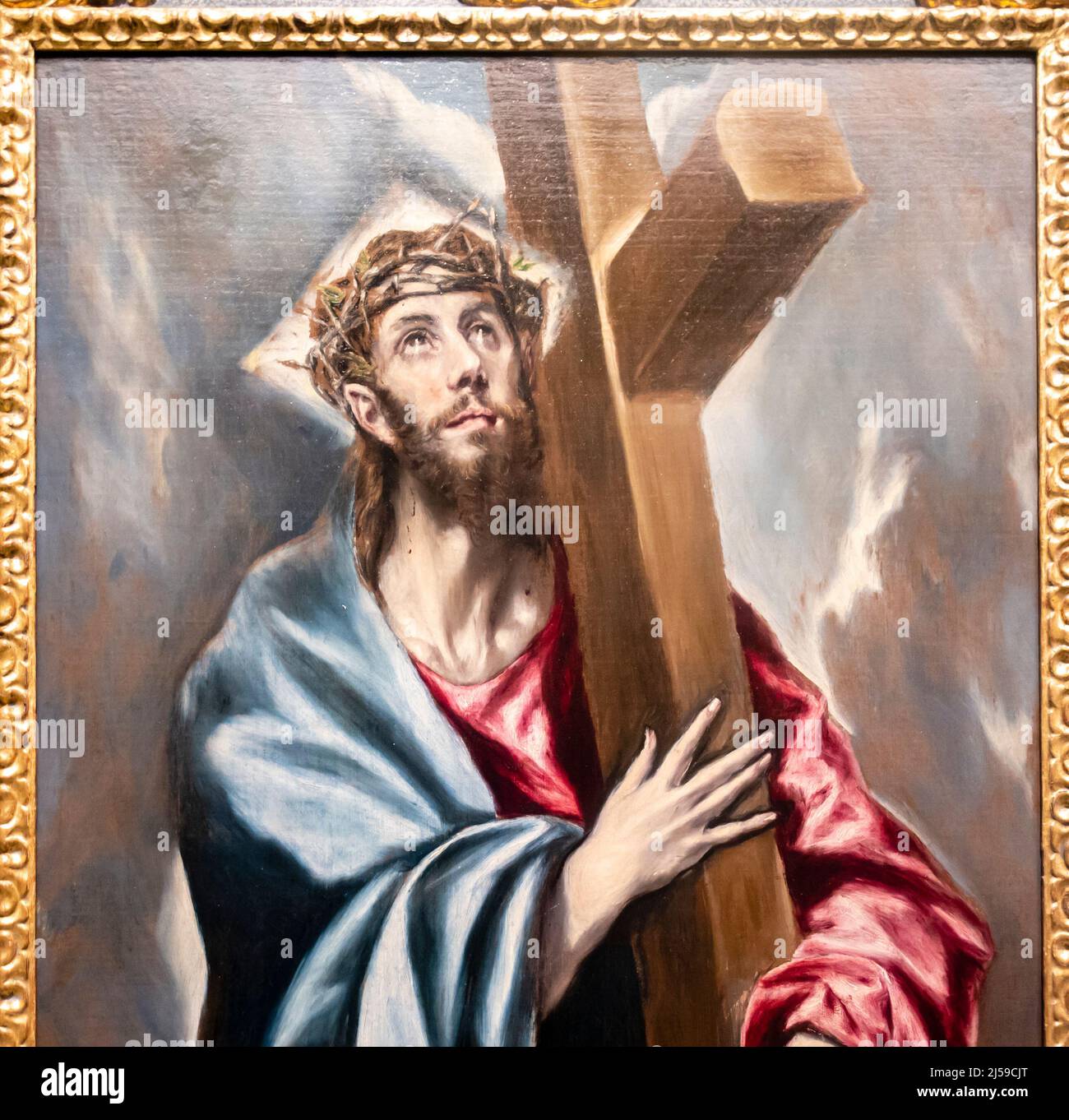 Cristo abrazado a la cruz hi-res stock photography and images - Alamy
