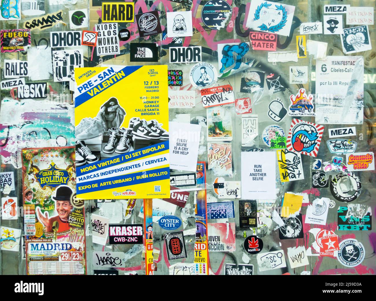 Info madrid hi-res stock photography and images - Alamy