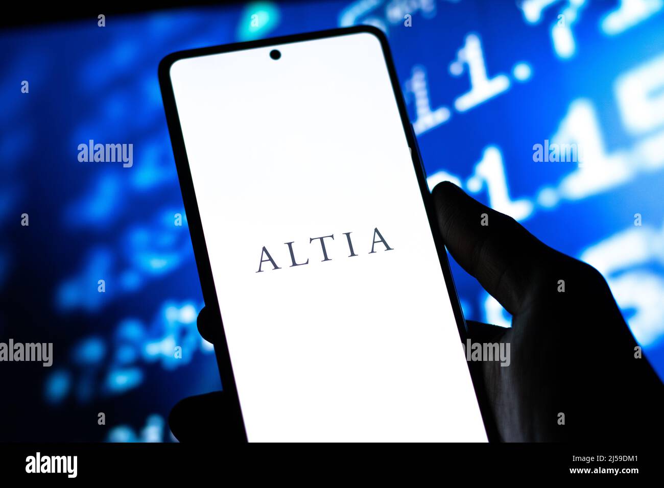 Altia logo hi-res stock photography and images - Alamy