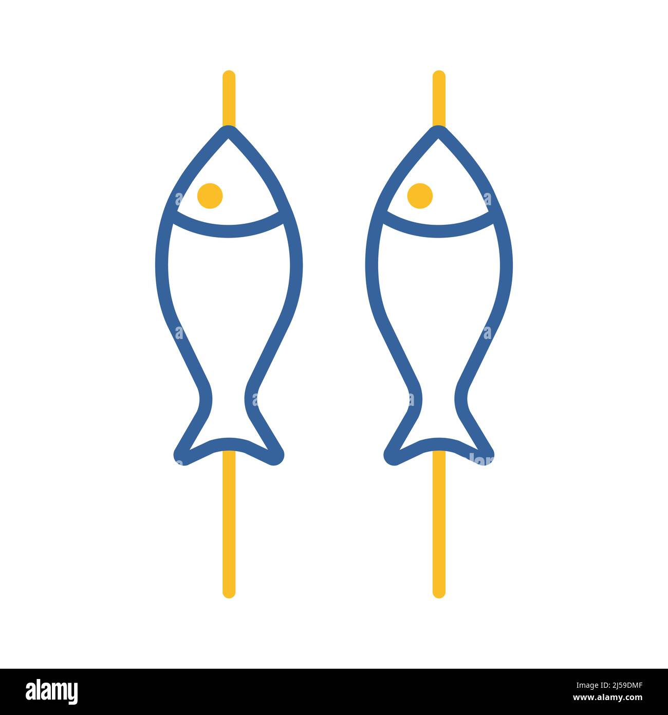 Smoke salmon Stock Vector Images - Alamy