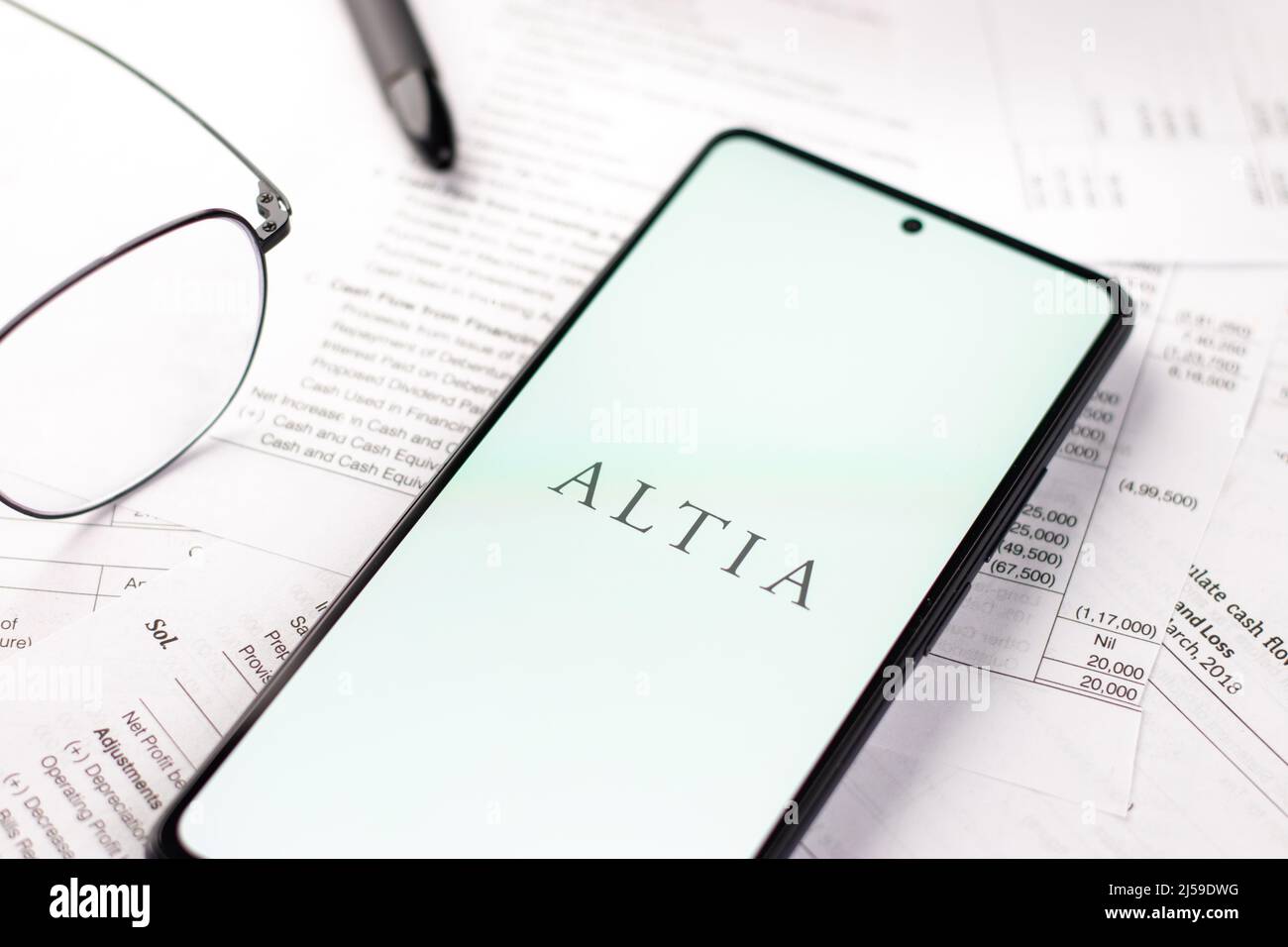 Altia logo hi-res stock photography and images - Alamy