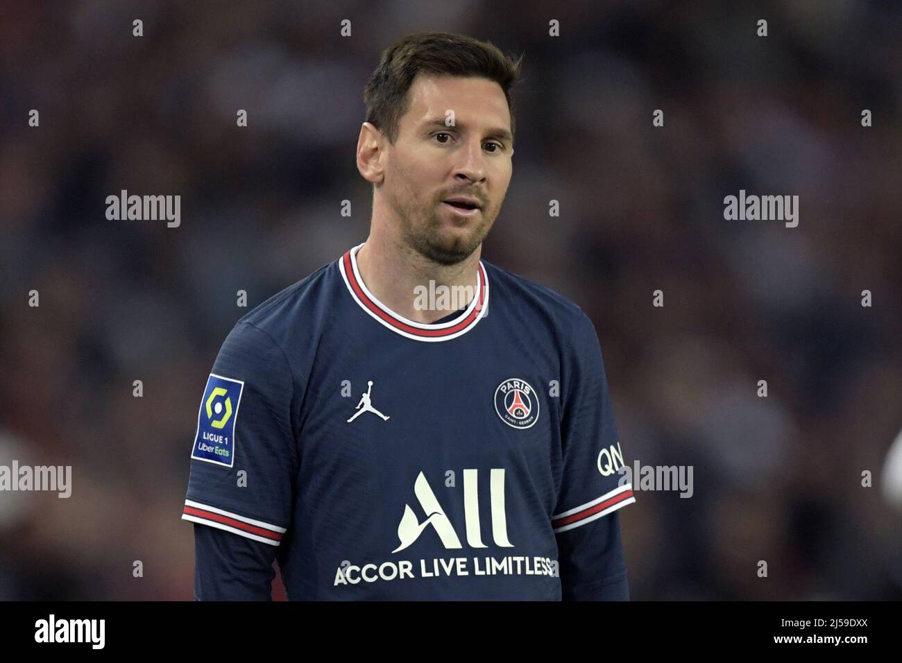 PARIS - Lionel Messi of PARIS SAINT-GERMAIN during the French Ligue 1 ...