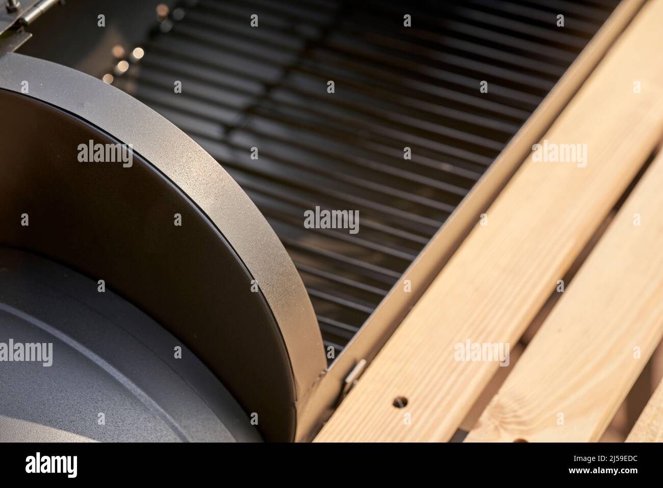 Barbecue smoker close up hi-res stock photography and images - Alamy