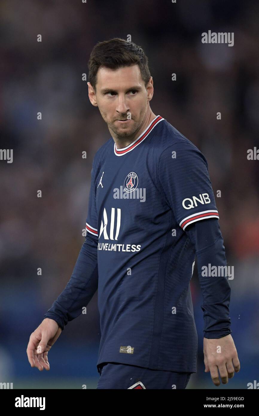 PARIS - Lionel Messi of PARIS SAINT-GERMAIN during the French Ligue 1 ...
