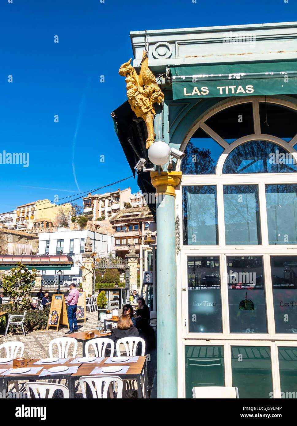 Kiosko cafe hi-res stock photography and images - Alamy