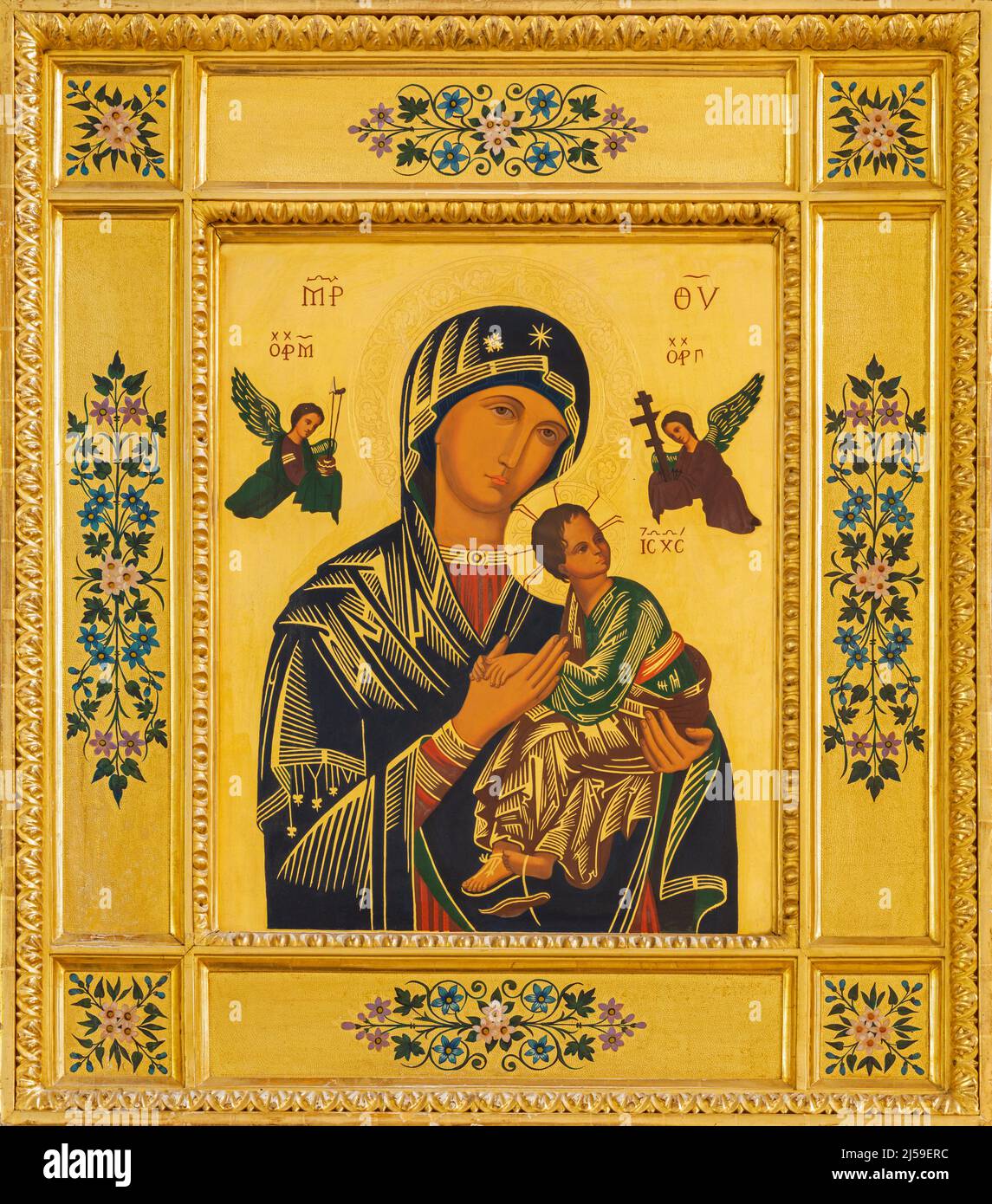 Our lady of perpetual help icon hi-res stock photography and images - Alamy
