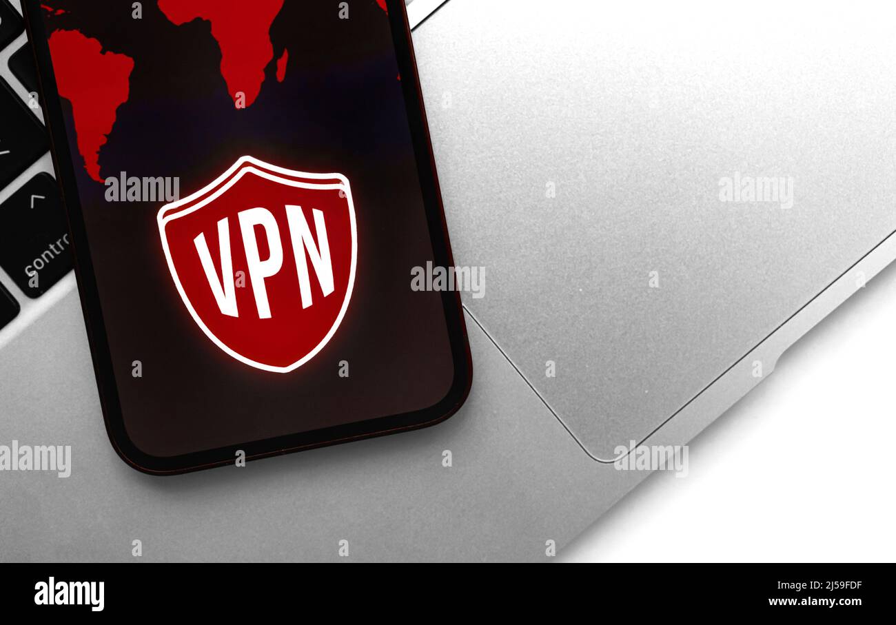 Vpn secure tech hi-res stock photography and images - Alamy