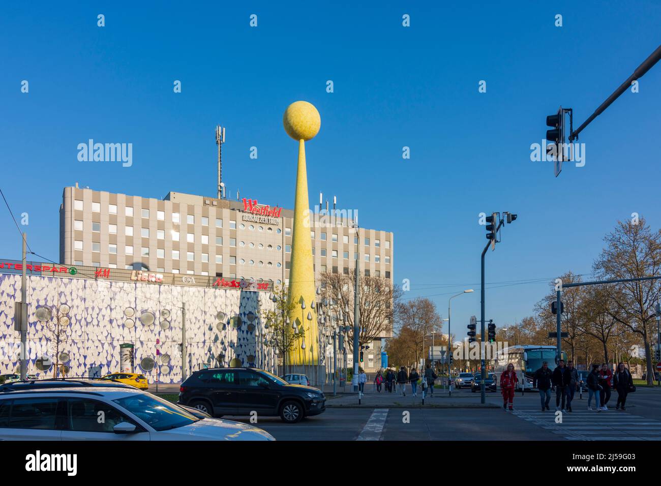 Wien, Vienna: shopping mall Westfield Donau Zentrum (DZ) in 22 ...