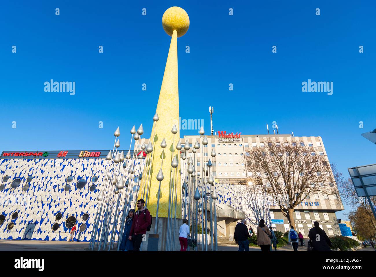 Wien, Vienna: shopping mall Westfield Donau Zentrum (DZ) in 22 ...