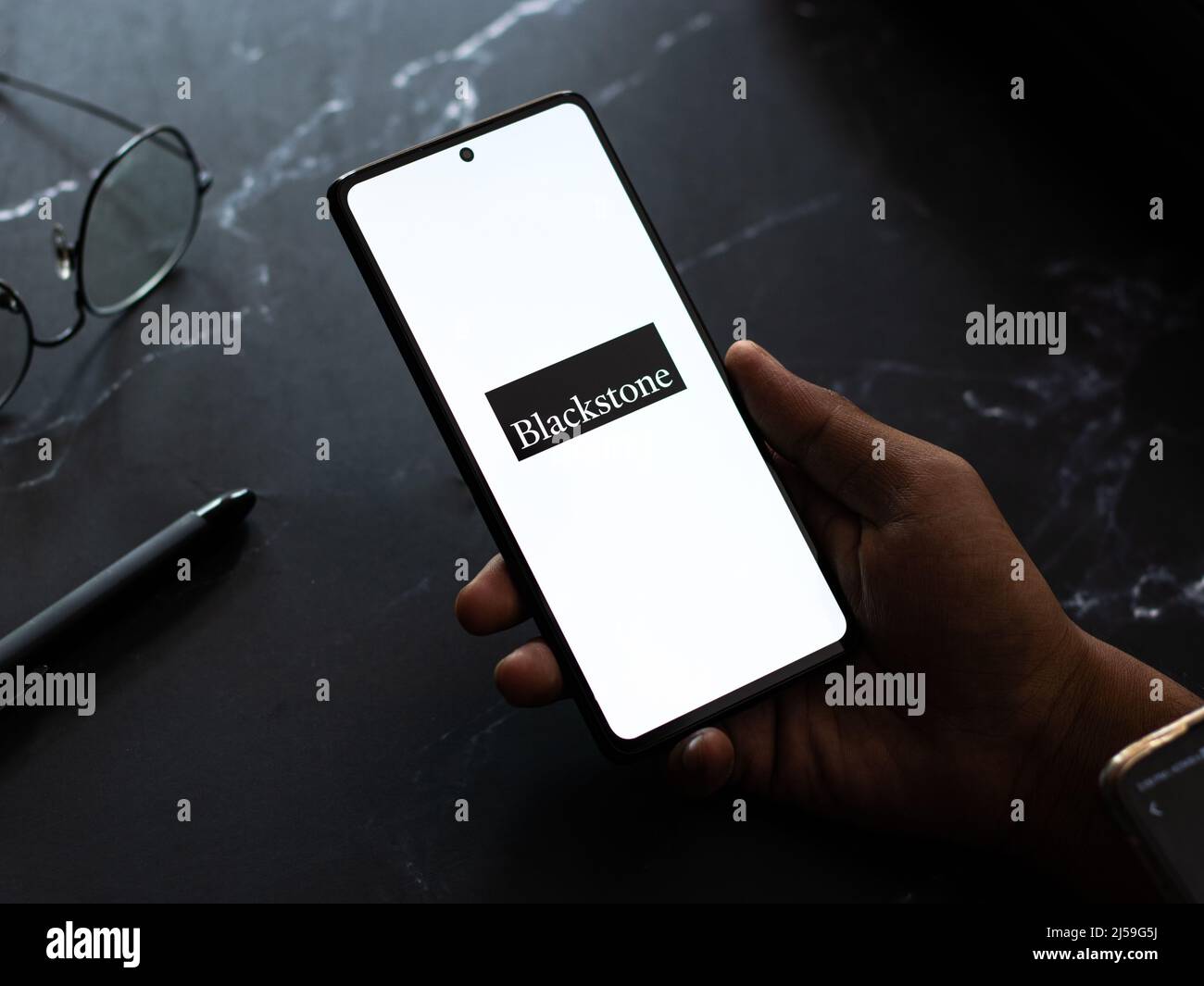 Blackstone group logo hi-res stock photography and images - Alamy