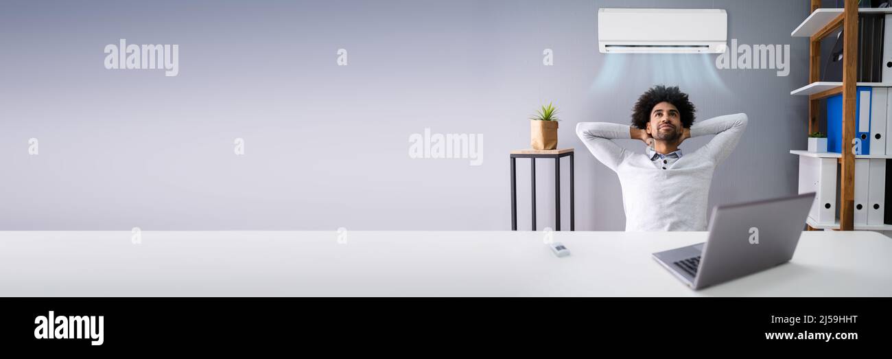 Air conditioning office hi-res stock photography and images - Alamy