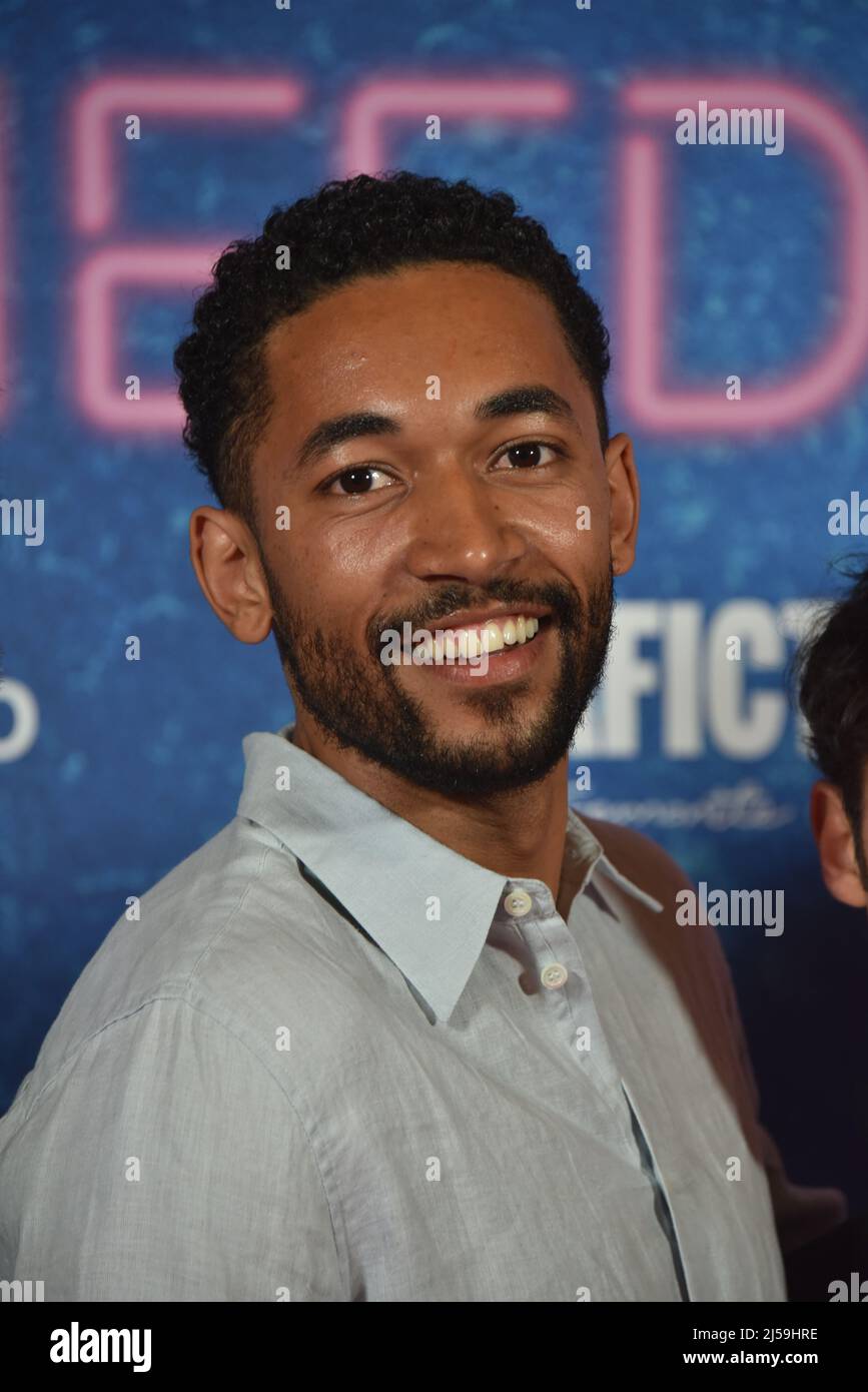 Cologne, Germany. 20th Apr, 2022. Actor Benito Bause arrives for the ...