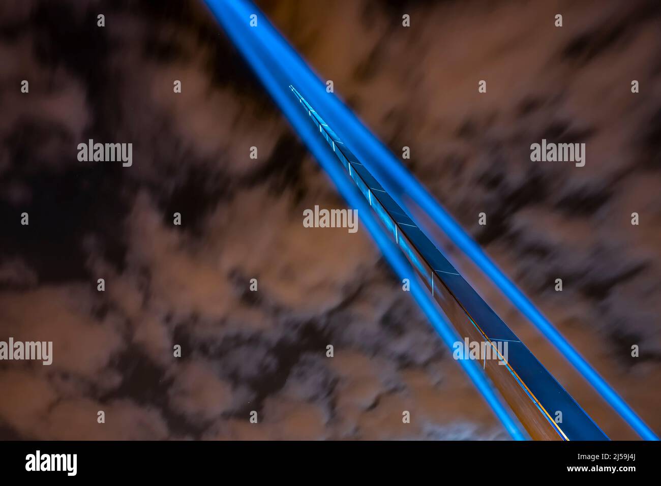 Zagreb, Croatia-March 19th 2022: Famous "needle" statue standing in ...