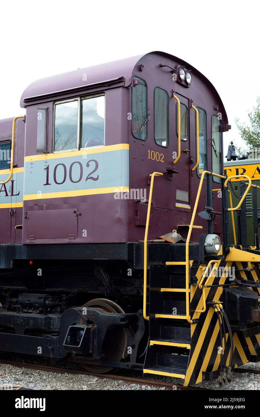 Waterloo Central Railway heritage railway locomotive. St. Jacob's ...