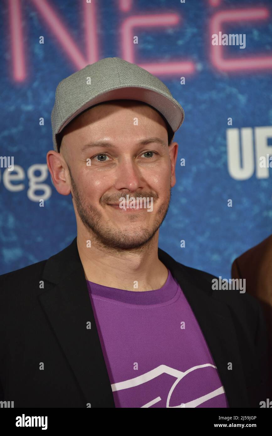 Cologne, Germany. 20th Apr, 2022. Director Benjamin Gutsche joins us ...