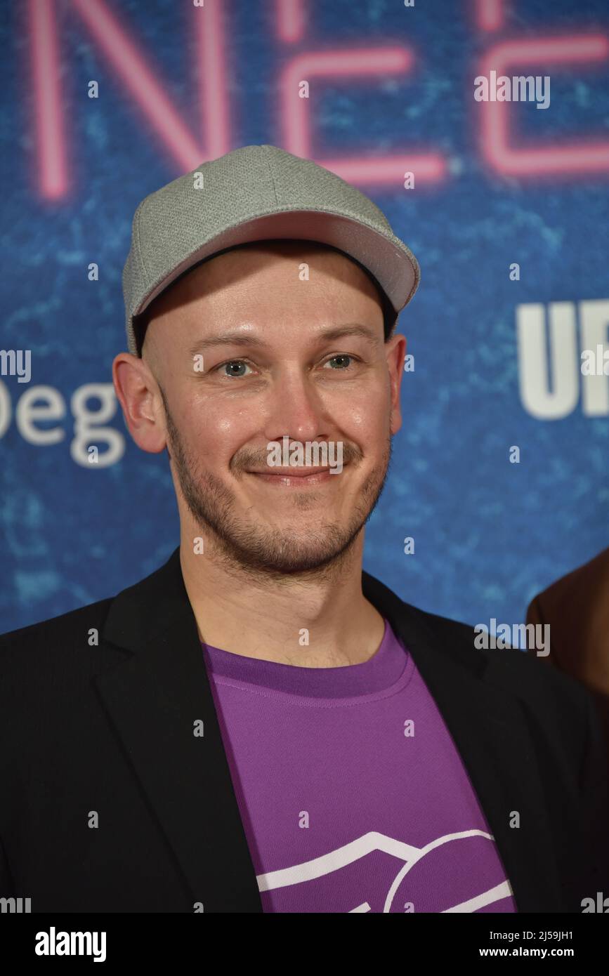 Cologne, Germany. 20th Apr, 2022. Director Benjamin Gutsche joins us ...