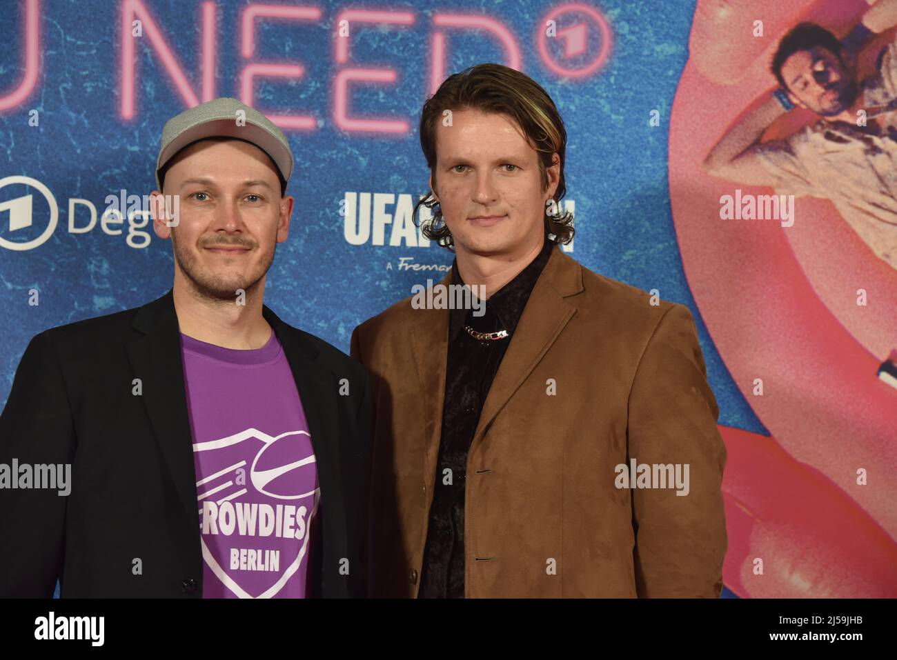 Cologne, Germany. 20th Apr, 2022. Director Benjamin Gutsche and writer ...