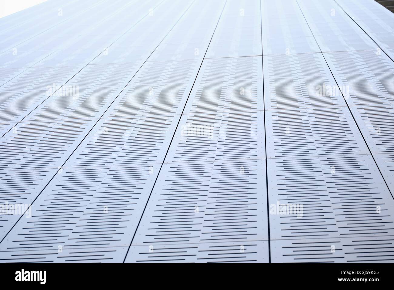 High-rise building with vertical and horizontal stripes background ...