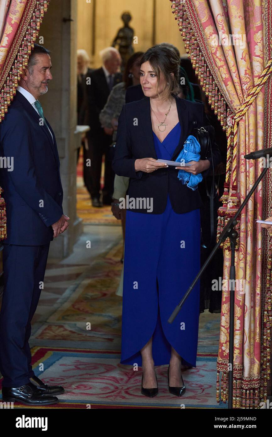 21-04-2022 Madrid Sandra Barneda during the world of letters at the ...