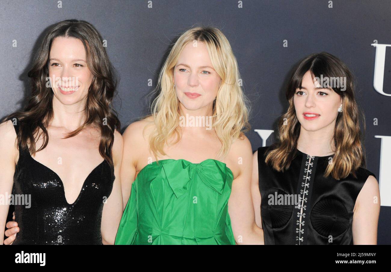 Los Angeles, CA. 20th Apr, 2022. Chloe Pirrie, Adelaide Clemens, Daisy ...