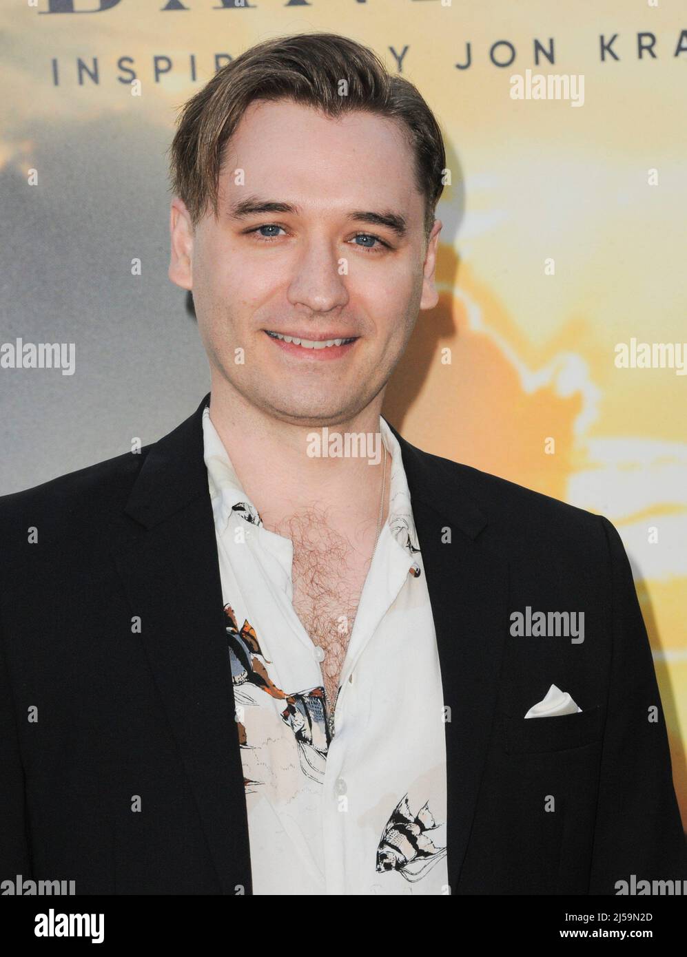 Los Angeles, CA. 20th Apr, 2022. Seth Numrich at arrivals for UNDER THE ...