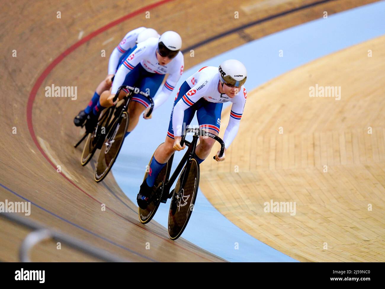 Great Britain's Millicent Tanner, Blaine Ridge-Davis and Sophie ...