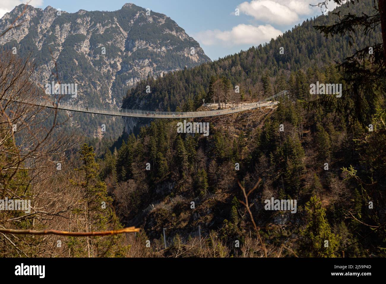 Suspension bridge highline 179 hi-res stock photography and images - Alamy