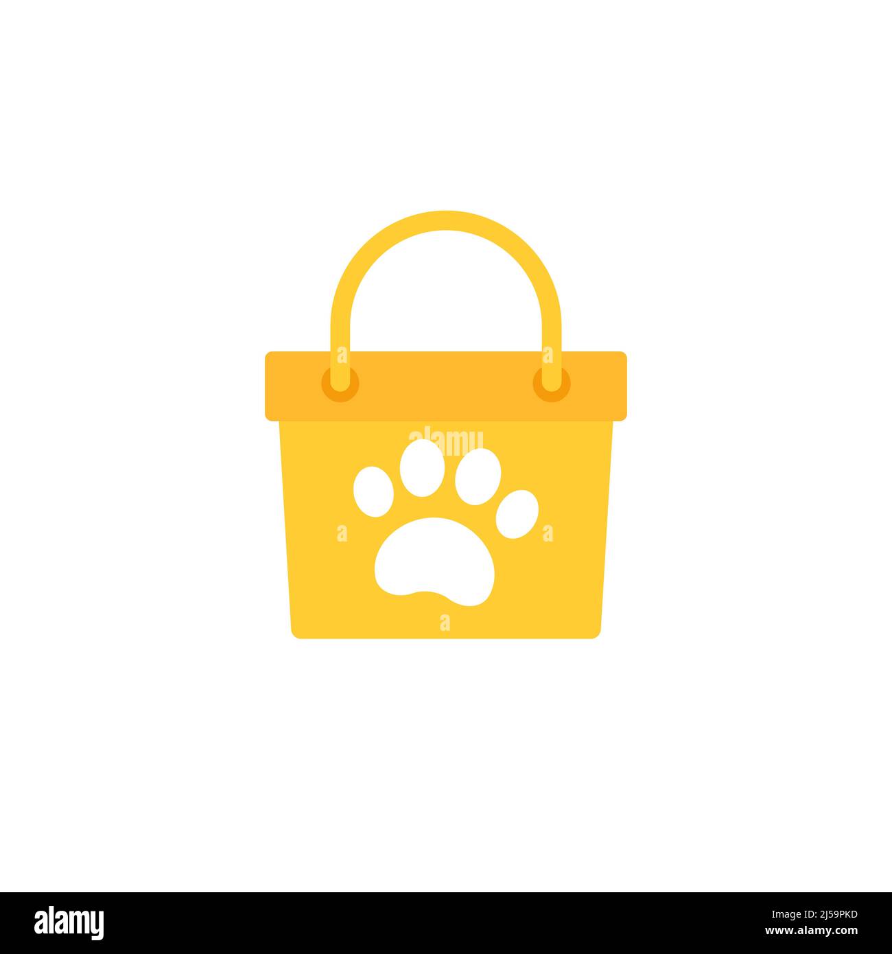 Food bag pet shop Stock Vector Images - Alamy