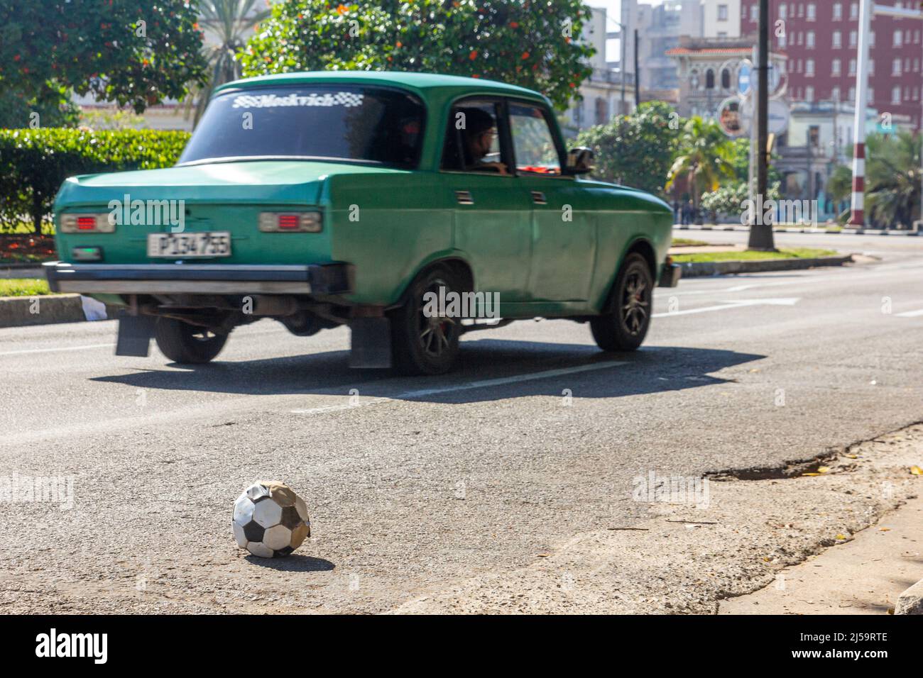 Moskvitch car hi-res stock photography and images - Alamy