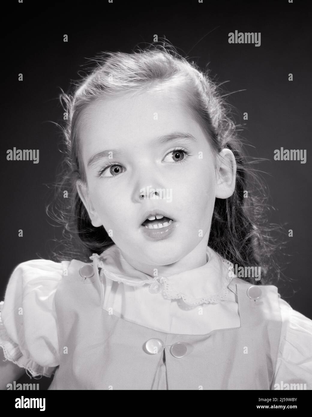 1960s portrait black white girl hi-res stock photography and images - Alamy
