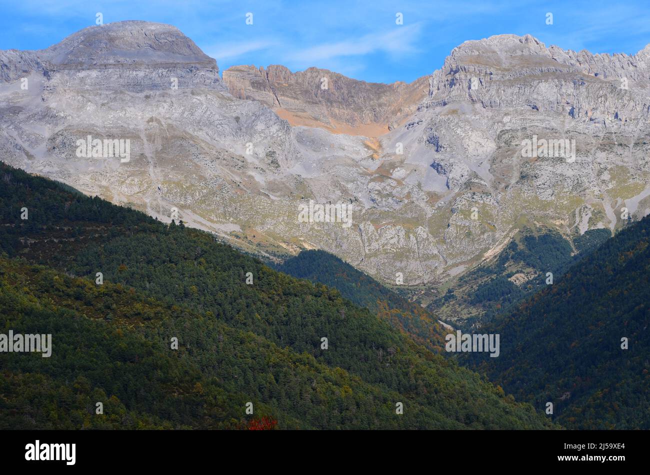 Mountainscapes in the Aragonese Pyrenees Stock Photo - Alamy