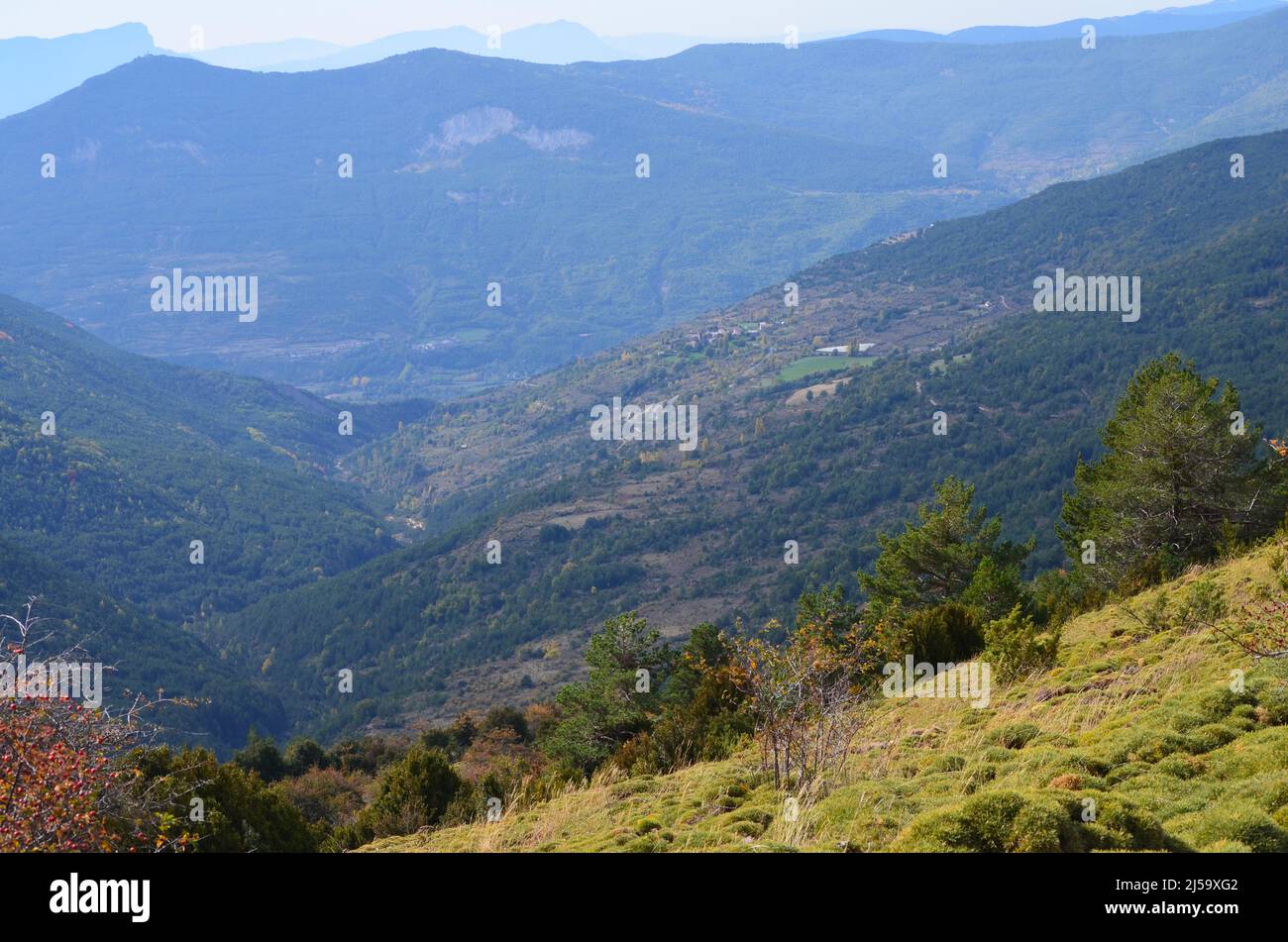 Mountainscapes in the Aragonese Pyrenees Stock Photo - Alamy