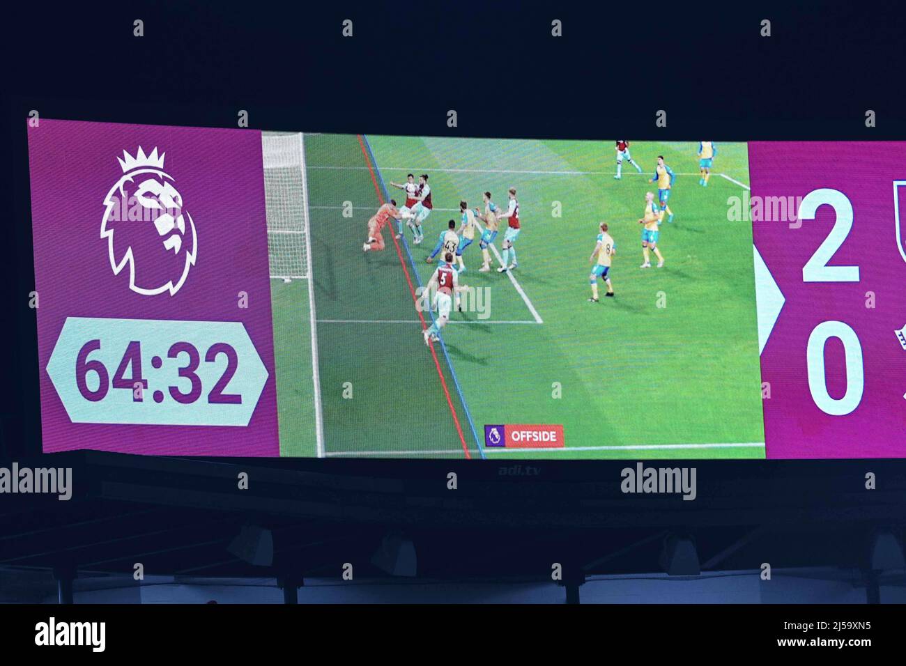 Var offside hi-res stock photography and images - Alamy