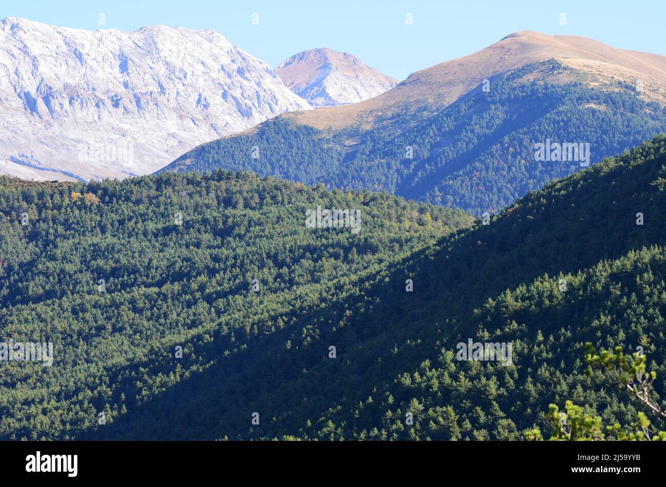 Mountainscapes in the Aragonese Pyrenees Stock Photo - Alamy
